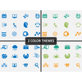 Big Data Icons For PowerPoint And Google Slides PPT Slides