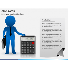 Calculator PowerPoint And Google Slides Template PPT Slides