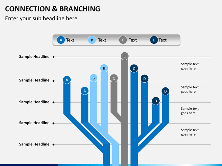 Connection And Branching PowerPoint And Google Slides Template PPT Slides