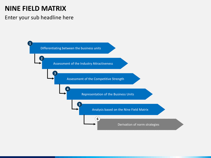 Nine Field Matrix For PowerPoint And Google Slides PPT Slides