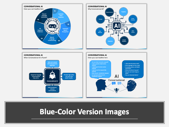 Conversational AI PowerPoint And Google Slides Template PPT Slides