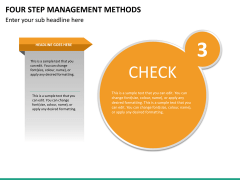 Four Steps Management Methods PowerPoint Template | SketchBubble