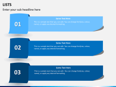 PowerPoint Lists | SketchBubble
