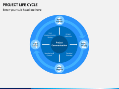 Project Life Cycle PowerPoint Template | SketchBubble
