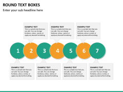 Round Text Box PowerPoint Template | SketchBubble