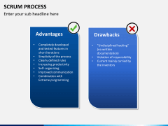 SCRUM Process PowerPoint Template | SketchBubble