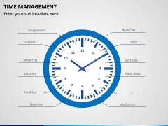 Time Management PowerPoint Template | SketchBubble