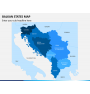Balkan States Map PowerPoint | SketchBubble