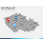 Czech Republic Map PowerPoint | SketchBubble