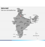 Editable India Map for PowerPoint | SketchBubble
