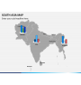 South Asia Map PowerPoint | SketchBubble
