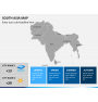 South Asia Map PowerPoint | SketchBubble
