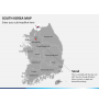 South Korea Map PowerPoint | SketchBubble