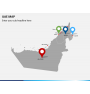 UAE Map PowerPoint | SketchBubble