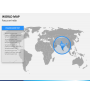 PowerPoint World Map | SketchBubble