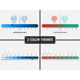 1 To 10 Scale PowerPoint and Google Slides Template - PPT Slides