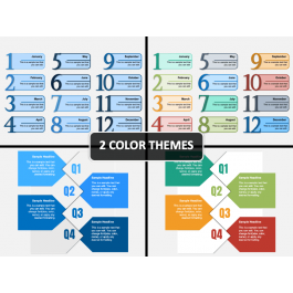 1 Year Marketing Plan PowerPoint and Google Slides Template - PPT Slides