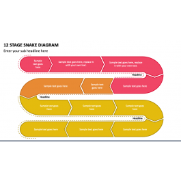 Free - 12 Stage Snake Diagram for PowerPoint and Google Slides
