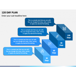120 Day Plan PowerPoint and Google Slides Template - PPT Slides