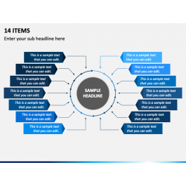 14 Items PowerPoint Template and Google Slides Theme