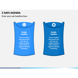 2 Days Agenda PowerPoint Presentation Slides - PPT Template
