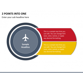 2 Points into One PowerPoint Template - PPT Slides