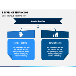 2 Types of Financing PowerPoint Presentation Slides - PPT Template