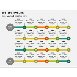 20 Steps Timeline PowerPoint Template and Google Slides Theme