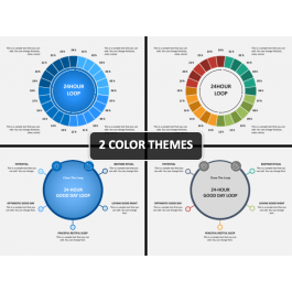 24 Hour Loop PowerPoint and Google Slides Template - PPT Slides