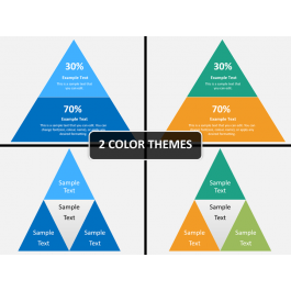 2D Pyramid Shapes for PowerPoint and Google Slides - PPT Slides