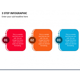 3 Step infographic PowerPoint Template - PPT Slides