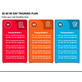 30 60 90 Day Training Plan PowerPoint and Google Slides Template - PPT ...