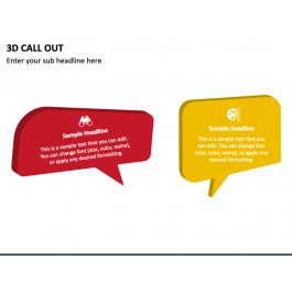 3D Call Out for PowerPoint and Google Slides - PPT Slides