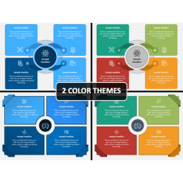 4 Box Grid PowerPoint and Google Slides Template - PPT Slides