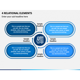 4 Relational Elements PowerPoint Presentation Slides - PPT Template