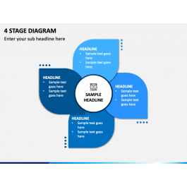 Free 4 Stage Diagram for PowerPoint and Google Slides - PPT Slides