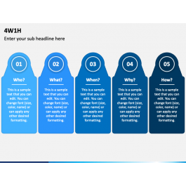 4W1H PowerPoint and Google Slides Template - PPT Slides