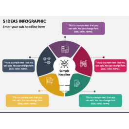 5 Ideas Infographic PowerPoint Presentation Slides - PPT Template