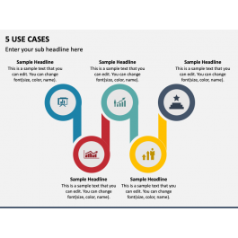 5 Use Cases PowerPoint Presentation Slides - PPT Template