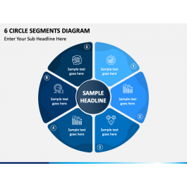 Free 6 Circle Segments for PowerPoint and Google Slides - PPT Slides