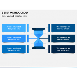 6 Step Methodology PowerPoint Template - PPT Slides
