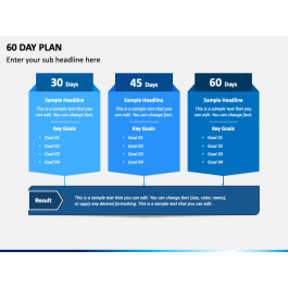 60 Day Plan PowerPoint and Google Slides Template - PPT Slides