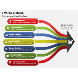 7 Merge Arrows for PowerPoint and Google Slides - PPT Slides