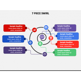 7 Piece Swirl for PowerPoint and Google Slides - PPT Slides