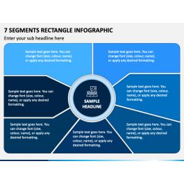 Free 7 Segments Rectangle Infographic for PowerPoint and Google Slides
