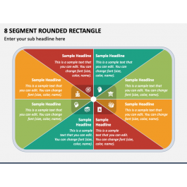 8 Segment Rounded Rectangle for PowerPoint and Google Slides - PPT Slides