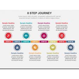 8 Step Journey for PowerPoint and Google Slides - PPT Slides