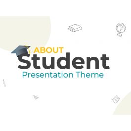 Free - About Student Presentation Theme for PowerPoint and Google Slides