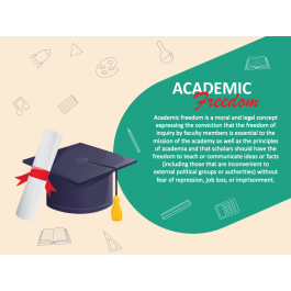 Academic Freedom PowerPoint and Google Slides Template - PPT Slides