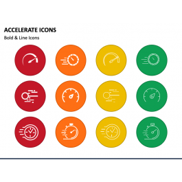 Accelerate Icons for PowerPoint and Google Slides - PPT Slides